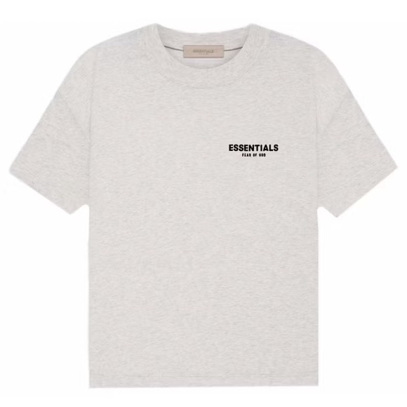 Fear of God | Shirts | Fear Of God Essentials Ss22 Season Light Oatmeal ...